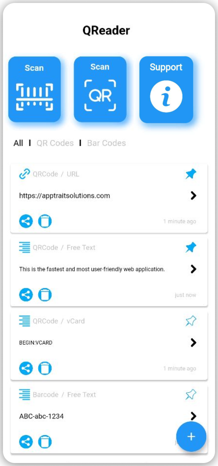 QR Code Reader Barcode Sca‪n